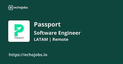 Passport Is Hiring Software Engineer Remote Mysql Api Nodejs