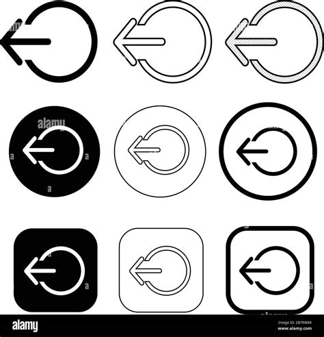 Simple Logout Sign Icon Sign Design Stock Vector Image And Art Alamy