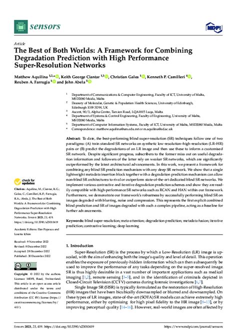 Pdf The Best Of Both Worlds A Framework For Combining Degradation Prediction With High