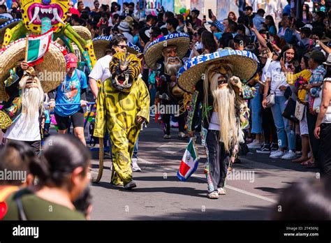 Mexico City Mexico October 21 2023 Alebrijes Parade Desfile De