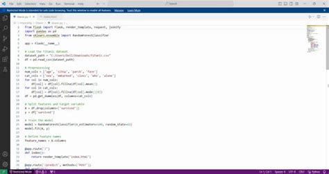 Video Developed A Web Application Using Flask And Scikit Learn