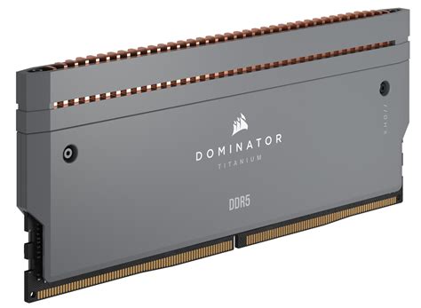 Corsair выпустила премиальные комплекты памяти Dominator Titanium Ddr5