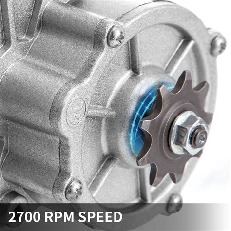 VEVOR Brushed Motor Go Kart Volt Watts Gear Reduction LElectric