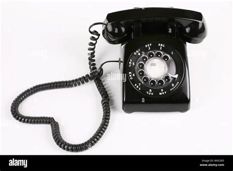 Old Fashioned Phone Stock Photo Alamy