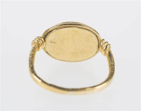 Sold Price Gold And Ruby Seal Medieval Period England Gothic 14th