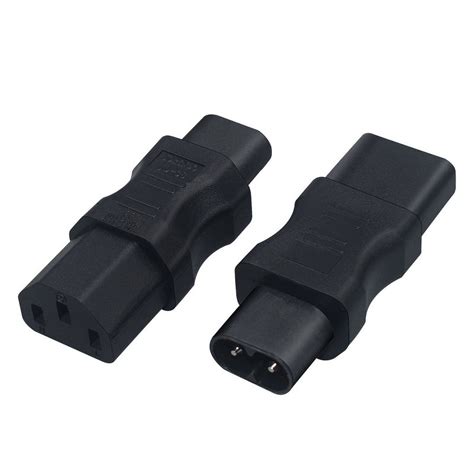 Professional Male Female Adapter C8 To C13 Adapter Adapter Abs Material