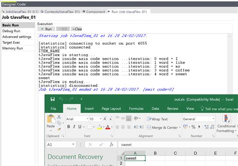 Talend How Do I Force Tjavaflex To Generate Multiple Rows For A