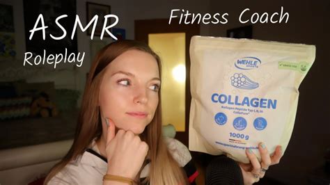 Asmr Fitness Coach Roleplay Part 2 Whispered Typing Youtube