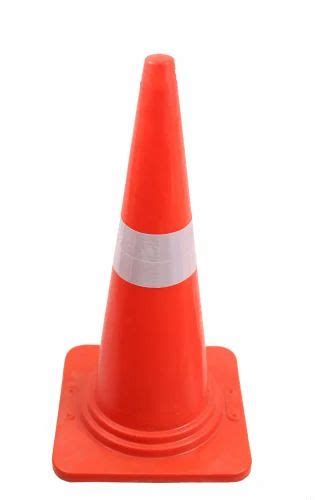 Road Safety Pvc Traffic Cone Trader Retailer From Vadodara