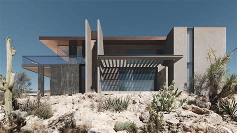 realistic architectural rendering for a smashing villa