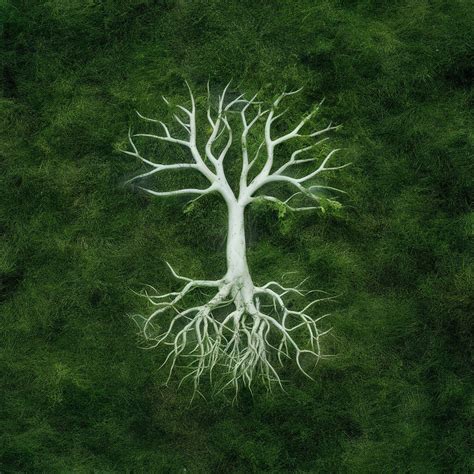 Vitality Tree Artwork A Symbol Of Growth And Interconnectedness”