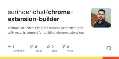 GitHub Surinderlohat Chrome Extension Builder A Simple Cli Tool To Generate Chrome Extension