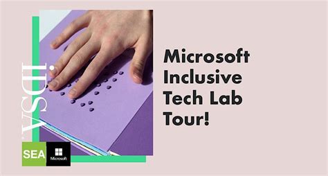 Idsa Sea X Microsoft Inclusive Tech Lab Tour Microsoft Headquarters 1