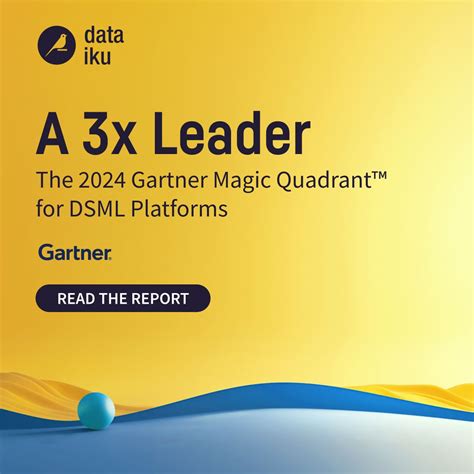 Dataiku on LinkedIn: The 2024 Gartner Magic Quadrant for Data Science and Machine Learning…
