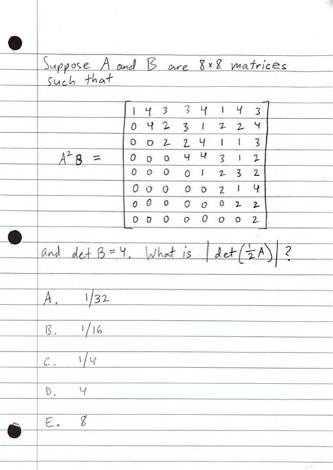 Solved Suppose A And B Are 88 Matrices Such That And Chegg Com