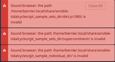 soundbrowser is throwing an error on custom dirs · issue 193