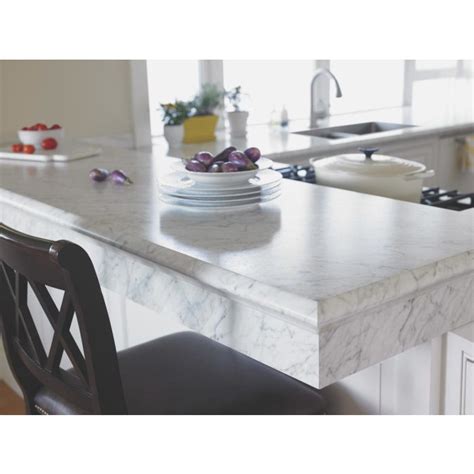 White Carrara Marble Laminate