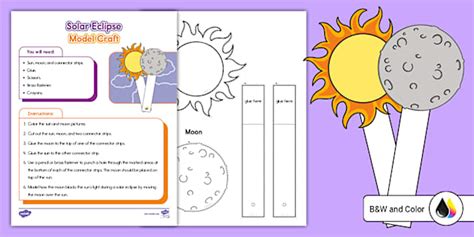 Solar Eclipse Activities For Preschool Twinkl
