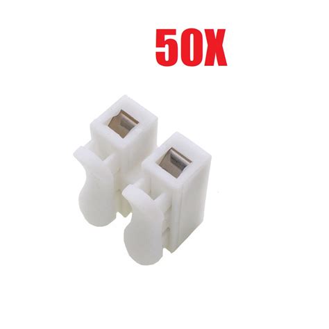 Kit 50 Conectores De Emenda Para Fio Com 2 Vias Shopee Brasil