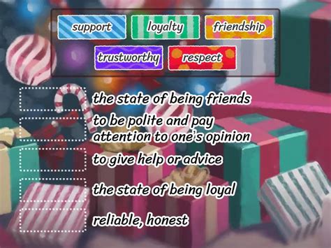 Form 7 Unit 4 Lesson 7 Match Up