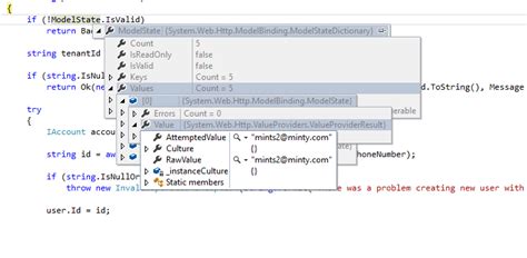 C Model State Is Invalid When The Method Has Parameters In Addition To Complex Type Stack
