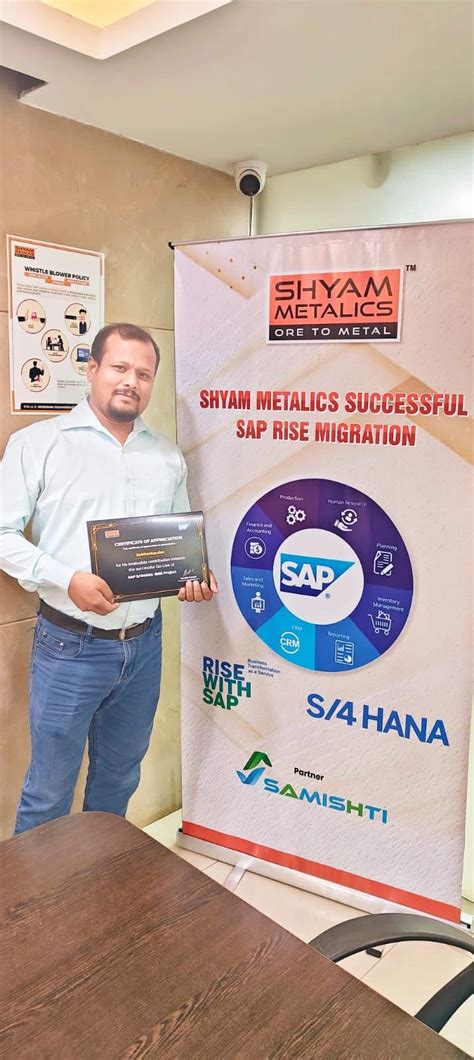 Subhankar Das On Linkedin Shyamgroup Sap
