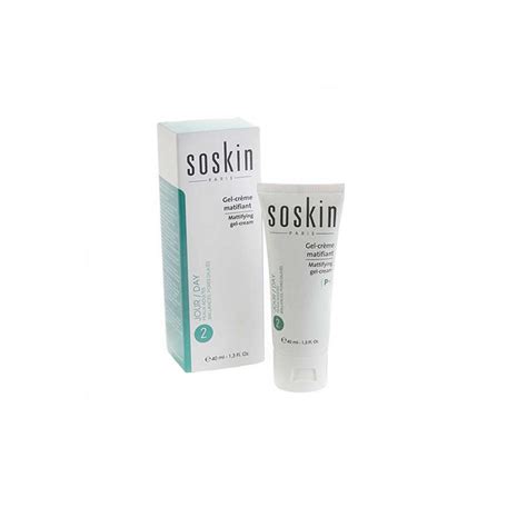 Soskin Mattifying Gel Cream 40Ml | Sifsaf