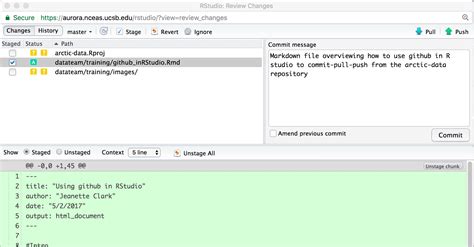 chapter 8 using git nceas data team training