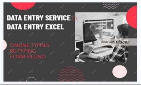 Online Typing Data Entry Word Data Entry Excel Form Filling By