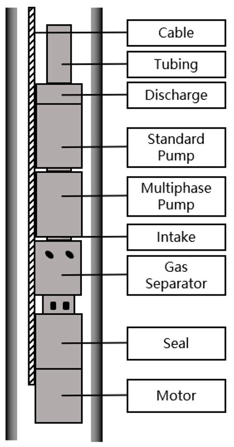 Schematic Diagram Of A Tapered Esp System Download Scientific Diagram