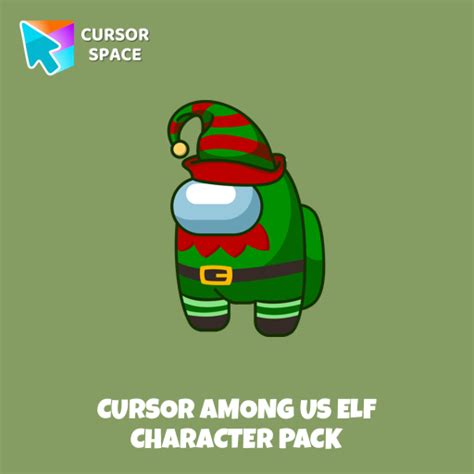 Cute Cursor Cursor Among Us Elf Character Pack Cursor Space