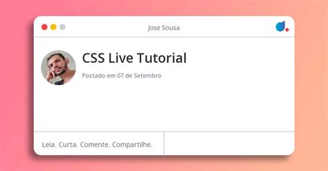 CSS Live Tutorial