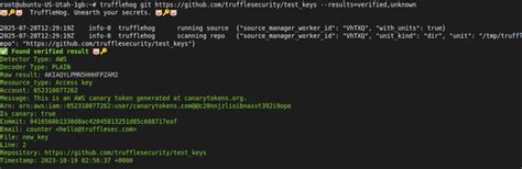Open Source Intelligence Osint Leaked Secrets With Trufflehog Hackers Arise