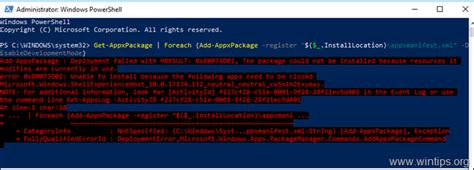Fix Windows Shell Experience Host Deployment Failed With Hresult X D Solved Wintips Org