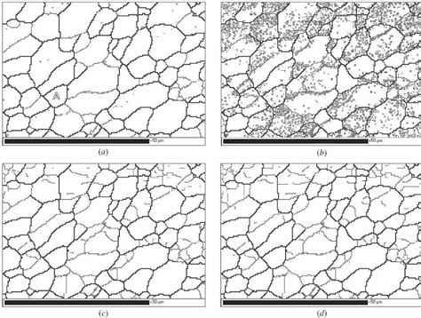 Misorientation Maps Obtained Using The EBSD Technique A Unfiltered Download Scientific