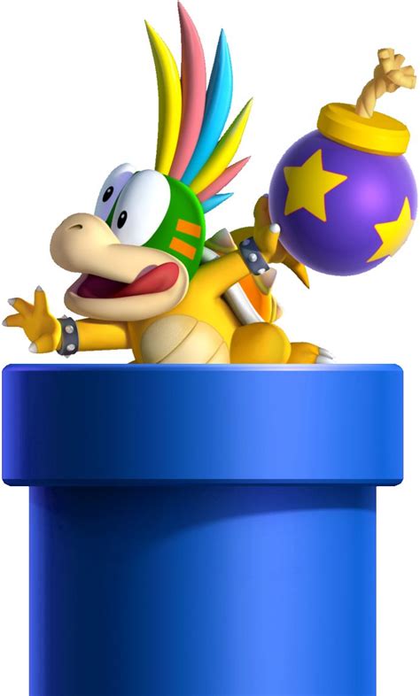 Lemmy Koopa Festa Do Mario Bros Personagens Do Mario Aniversário Do