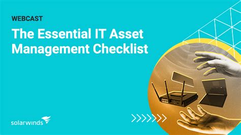 The Essential It Asset Management Checklist