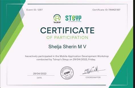 Sheljasherin Mv On Linkedin Certificate Certificateofcompletion