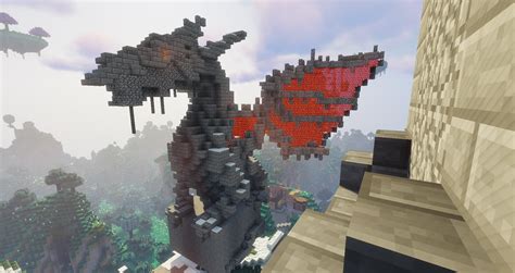 Dragon Head Statue Minecraft At Georgia Ramsey Blog