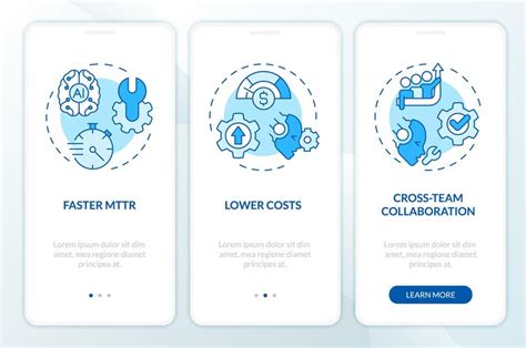 Premium Vector 2d Icons Representing Ai Ops Mobile App Screen Set