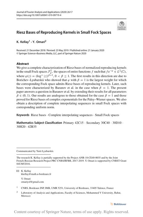 riesz bases of reproducing kernels in small fock spaces request pdf