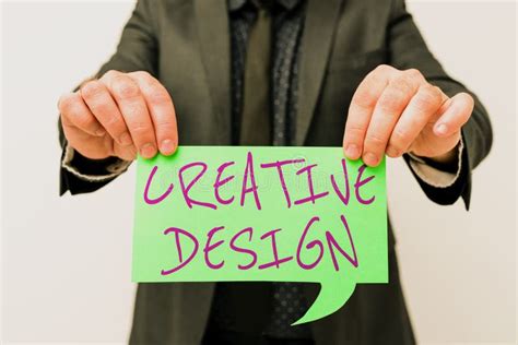 Text Showing Inspiration Creative Design Business Concept Subset Of Visual Communication And