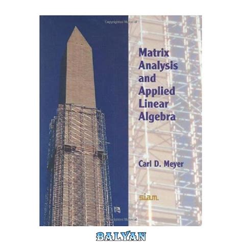 قیمت و خرید دانلود کتاب Matrix Analysis And Applied Linear Algebra Book