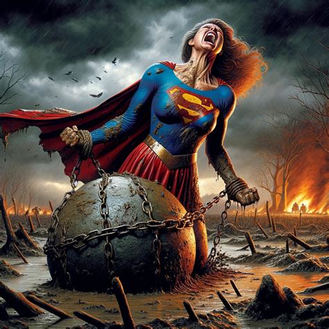 Supergirl Ball And Chains By Wbatson99 On Deviantart