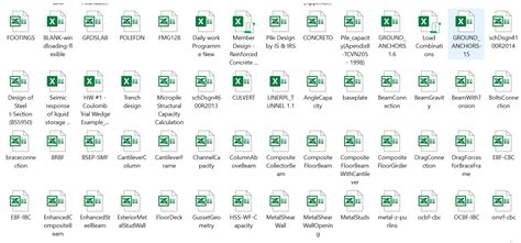 4500 Civil Engineering Excel Sheets