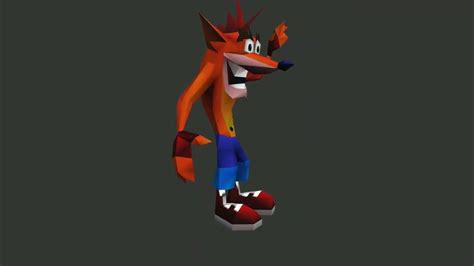 Modelo Crash Bandicoot 2 1997 Para Prisma 3d El Link Es De Devianart