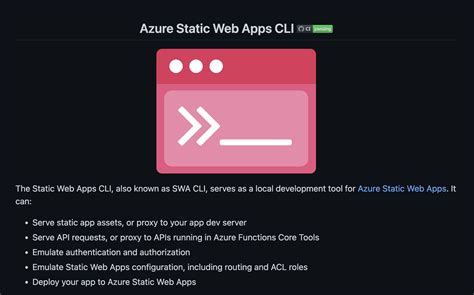 Azure Static Web Apps Cli Local Development Emulator Razure