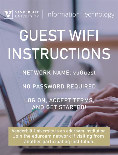 Make Note Of Wi Fi Instructions For Vu Guests Vanderbilt University