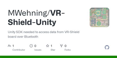GitHub MWehning VR Shield Unity Unity SDK Needed To Access Data From VR Shield Board Over