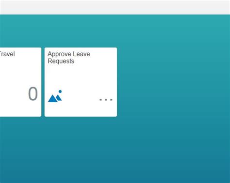 Solved Sap Fiori Approve Leave Request Tile Item Coun Sap Community